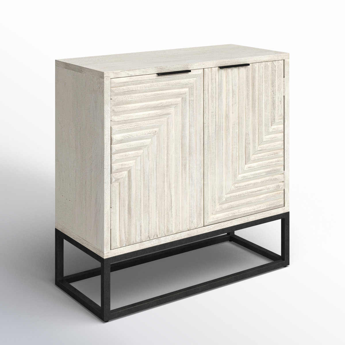 Classic Home Flint 2Dr Sideboard White Wash & Reviews | Perigold